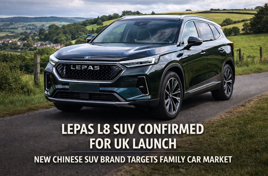 Lepas L8 SUV Confirmed for UK Launch as New Chinese Brand Targets ...